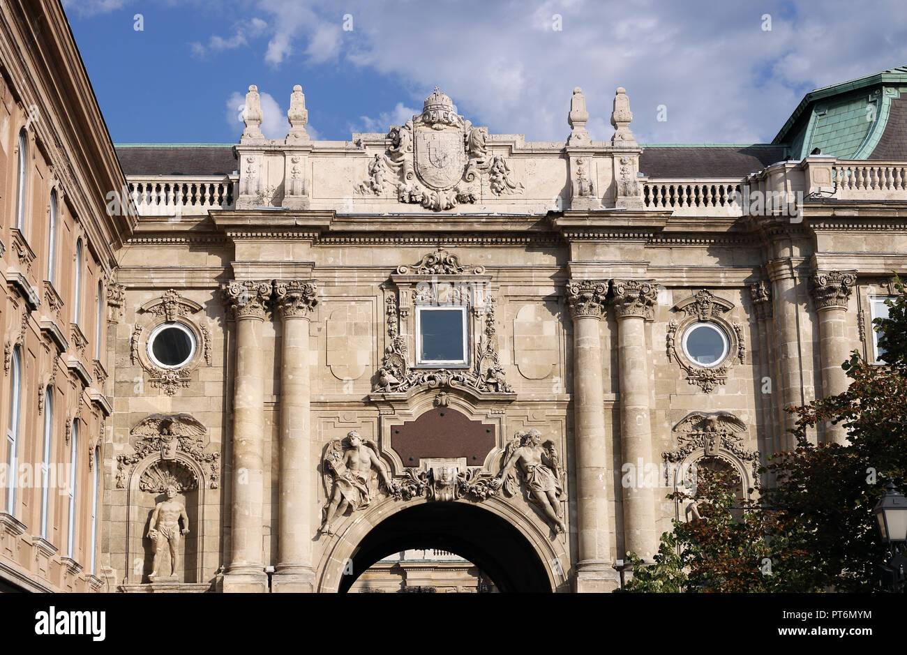 Courtyard gate hi-res stock photography and images - Alamy