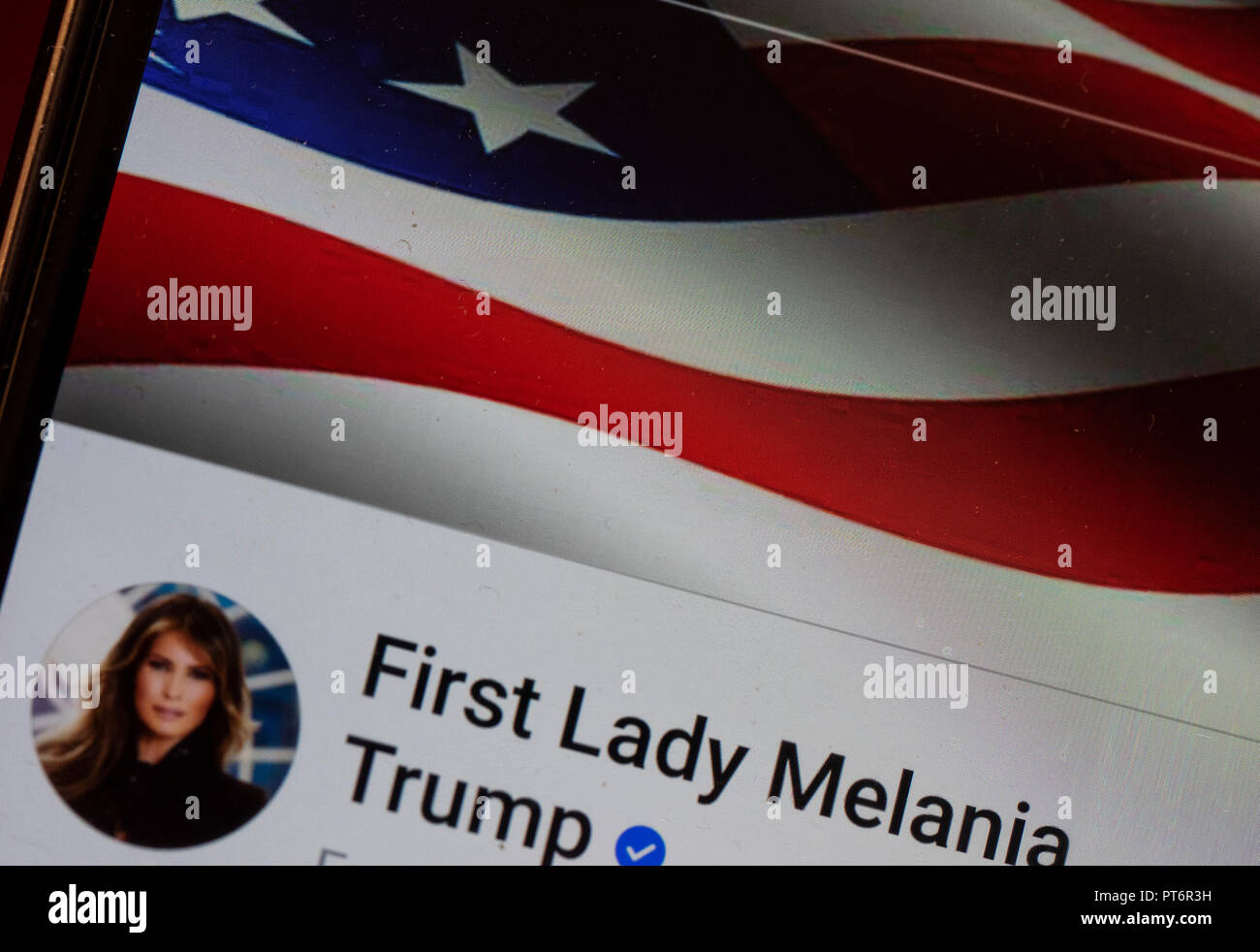 Melania trump portrait hi-res stock photography and images - Alamy