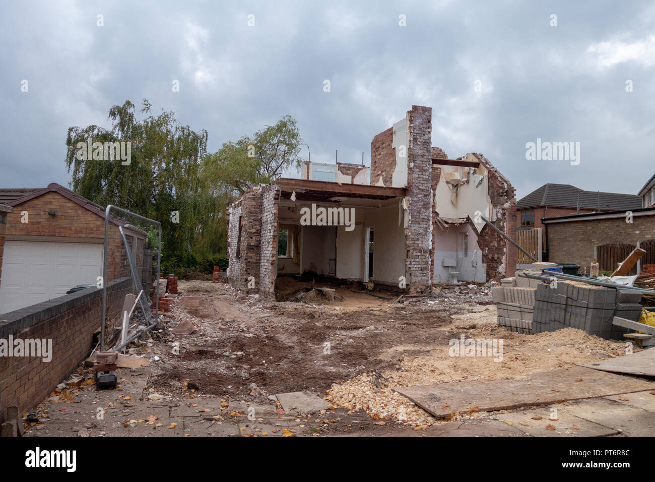 House Being Rebuilt High Resolution Stock Photography and Images - Alamy
