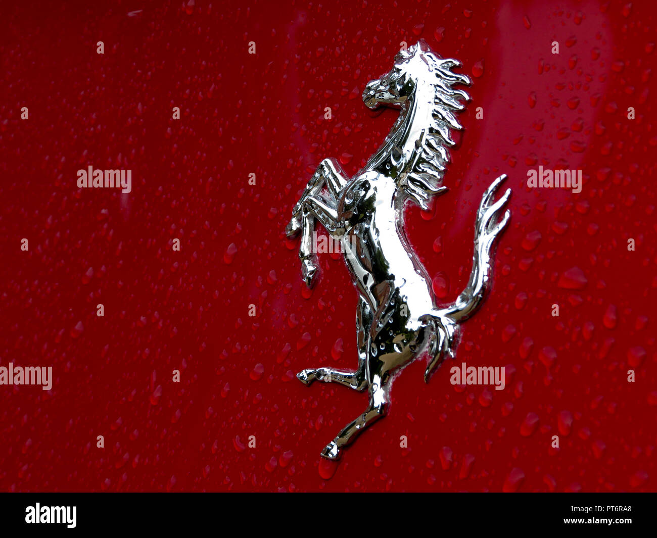 Prancing Horse Ferrari Logo High Resolution Stock Photography and ...