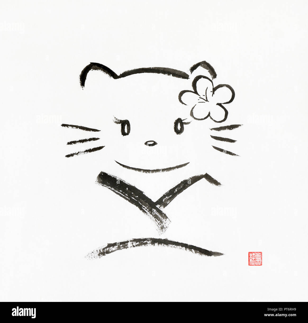 Hello kitty cartoon hi-res stock photography and images - Alamy