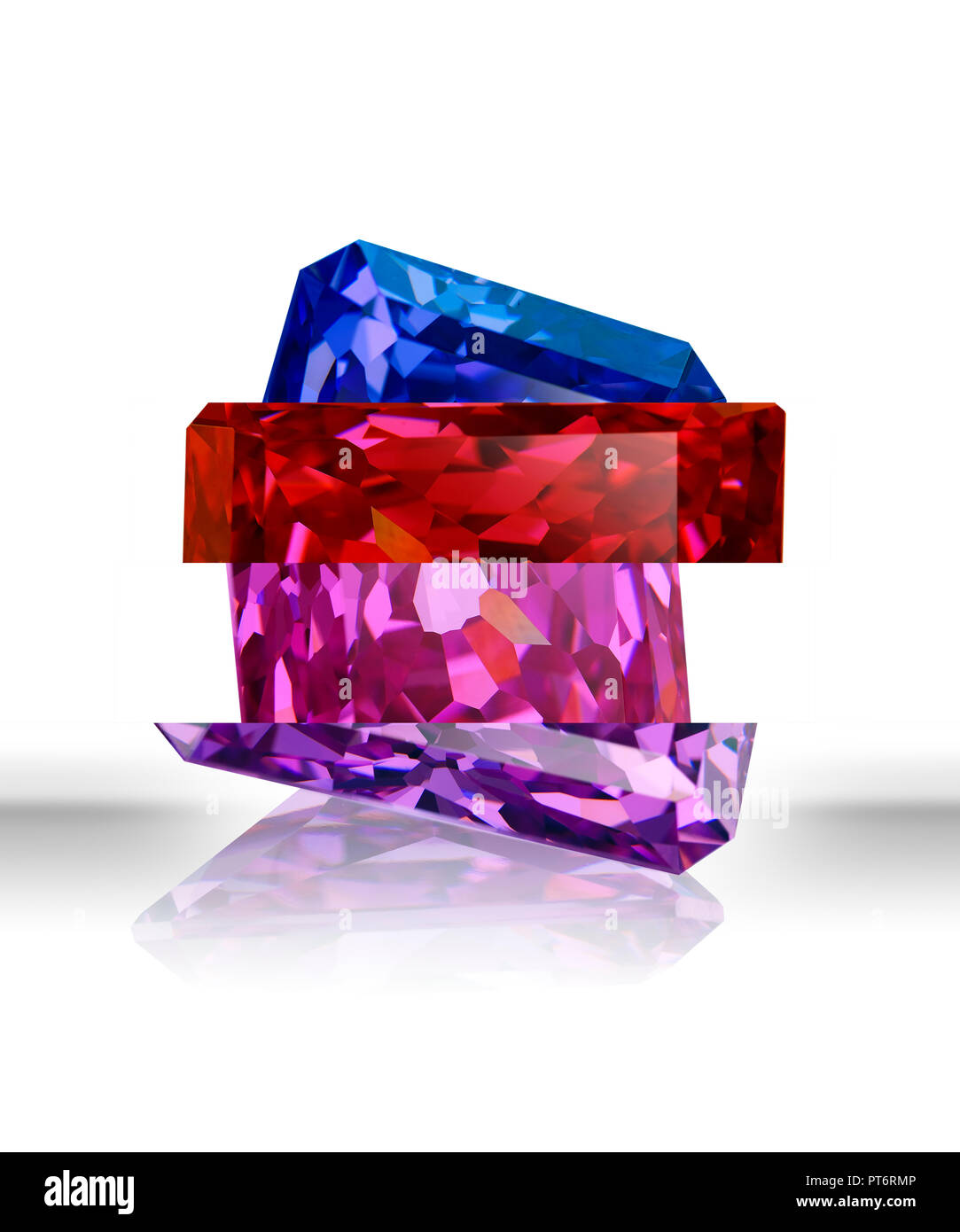 Radiant emerald cut gemstone hi-res stock photography and images - Alamy