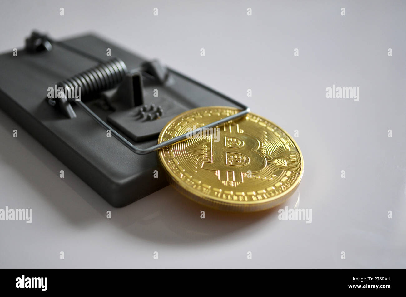 Bitcoin close up hi-res stock photography and images - Alamy