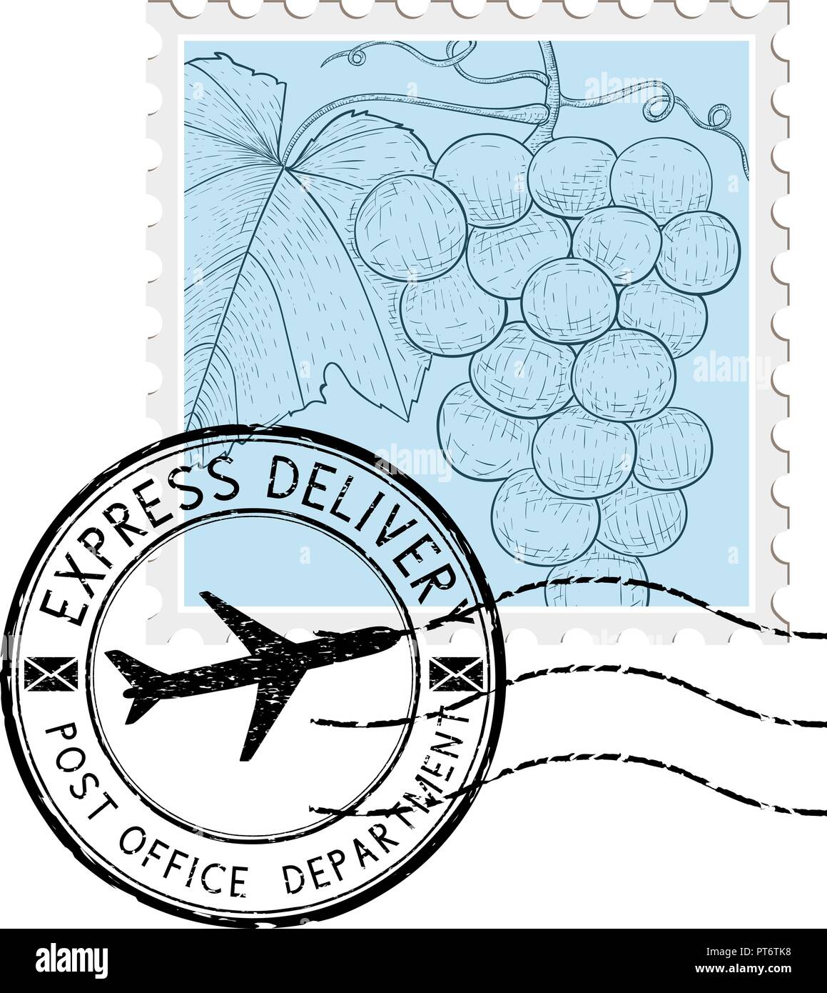 Postmark Stock Vector Images - Alamy