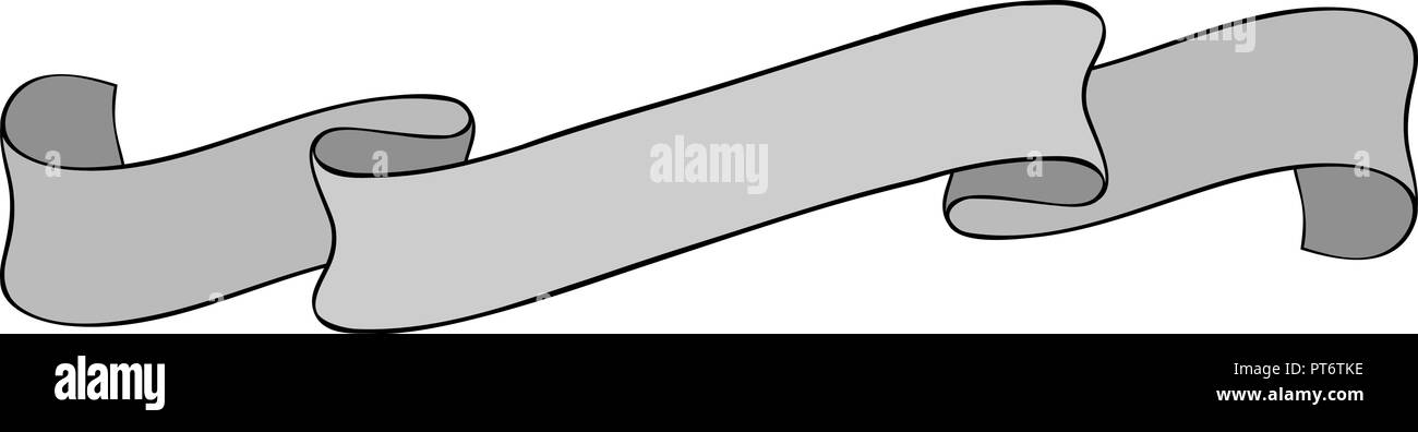 Banner ribbon Black and White Stock Photos & Images - Alamy
