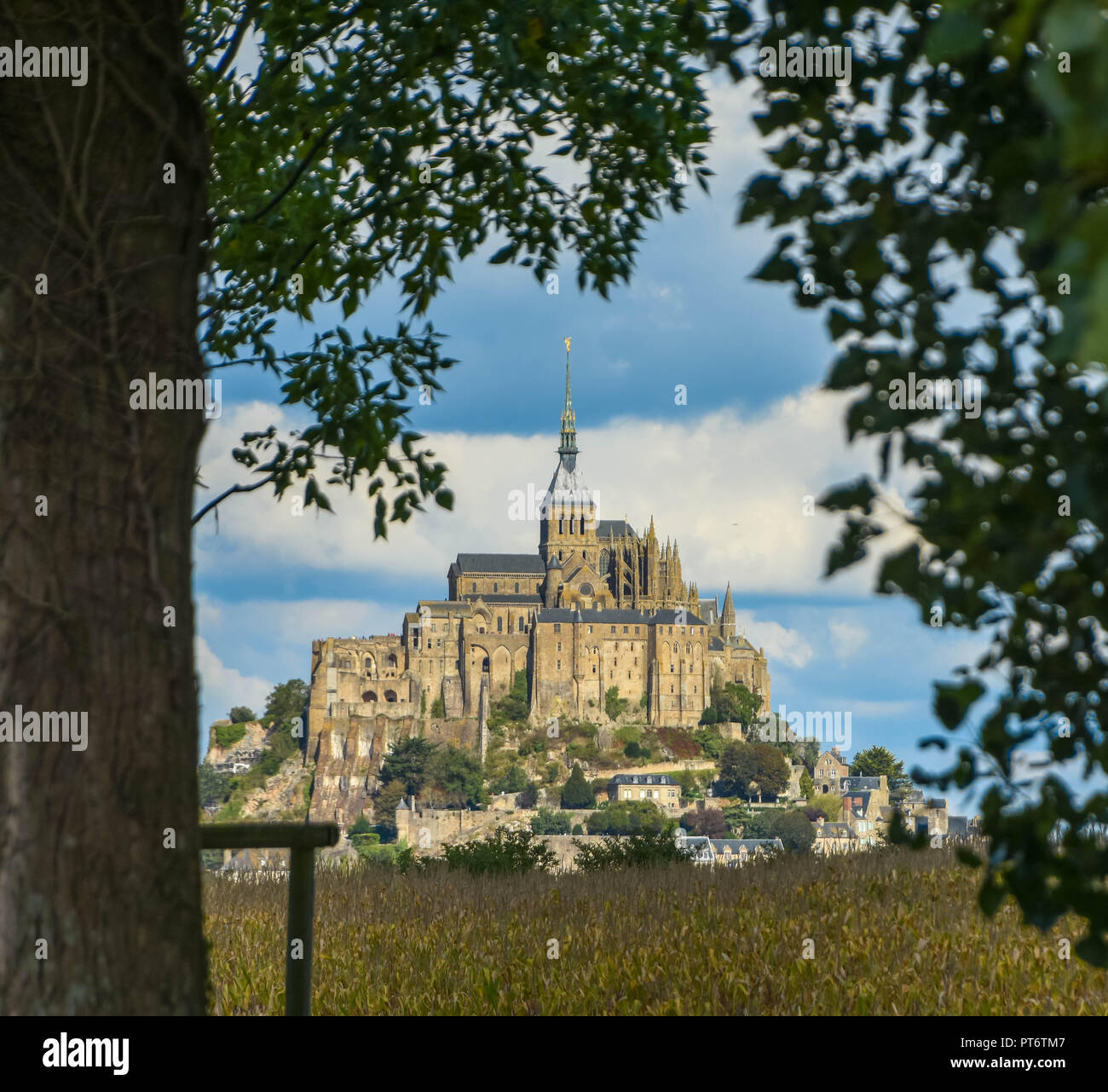 Island Monastery Mont Saint Michel, Normandy France Stock Photo - Alamy