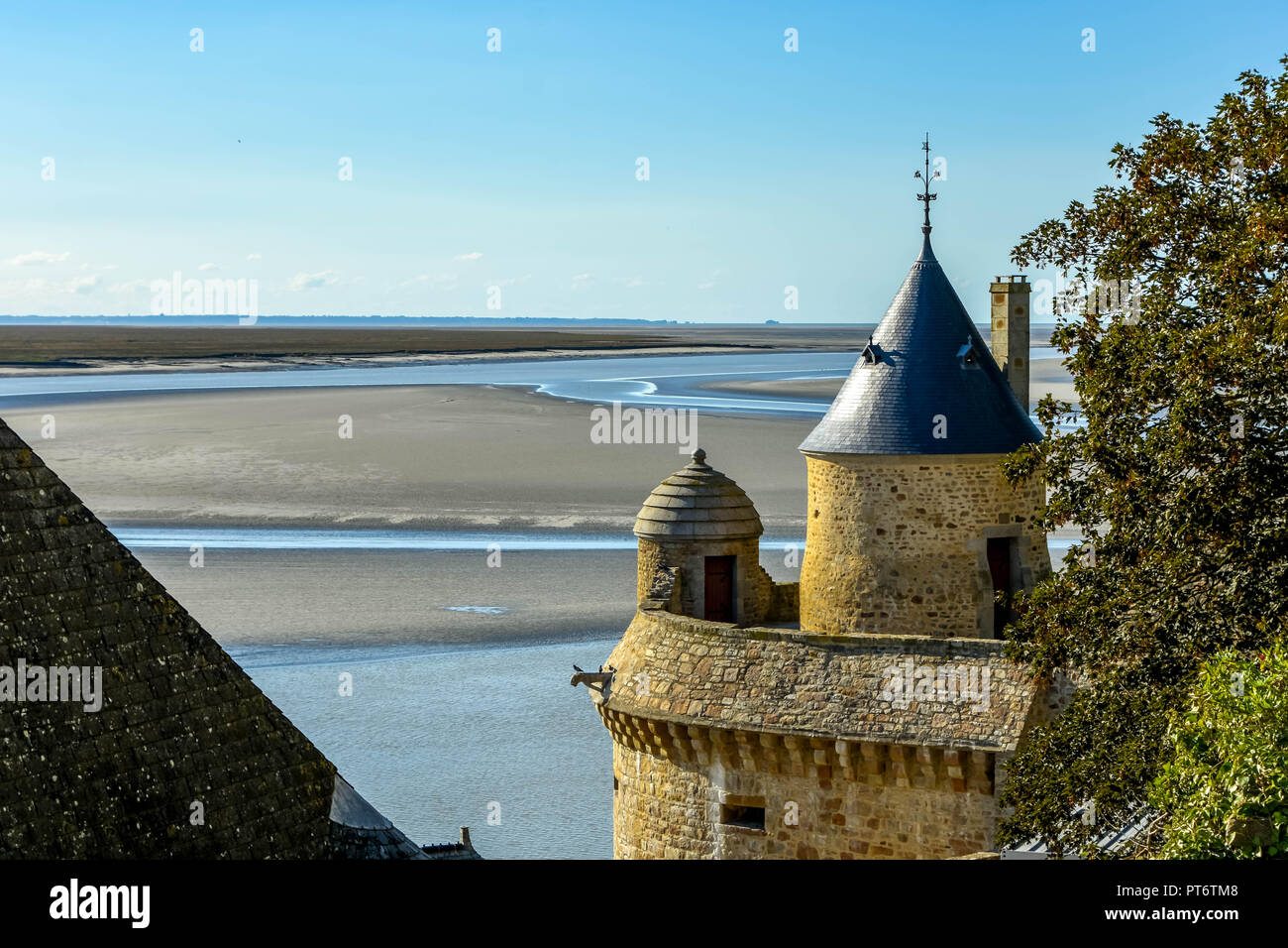 Island Monastery Mont Saint Michel, Normandy France Stock Photo - Alamy