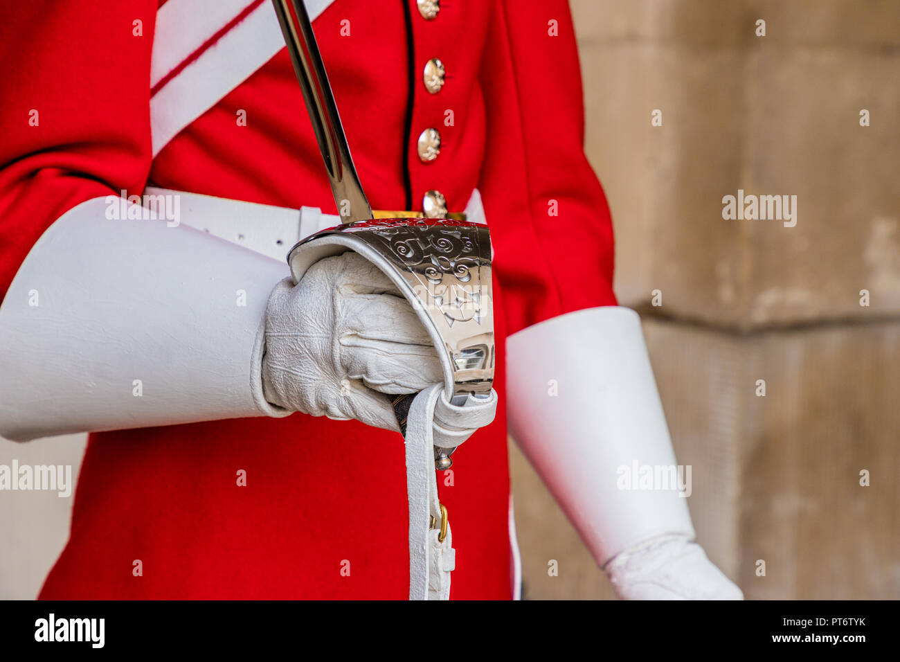 London guards detail hi-res stock photography and images - Alamy