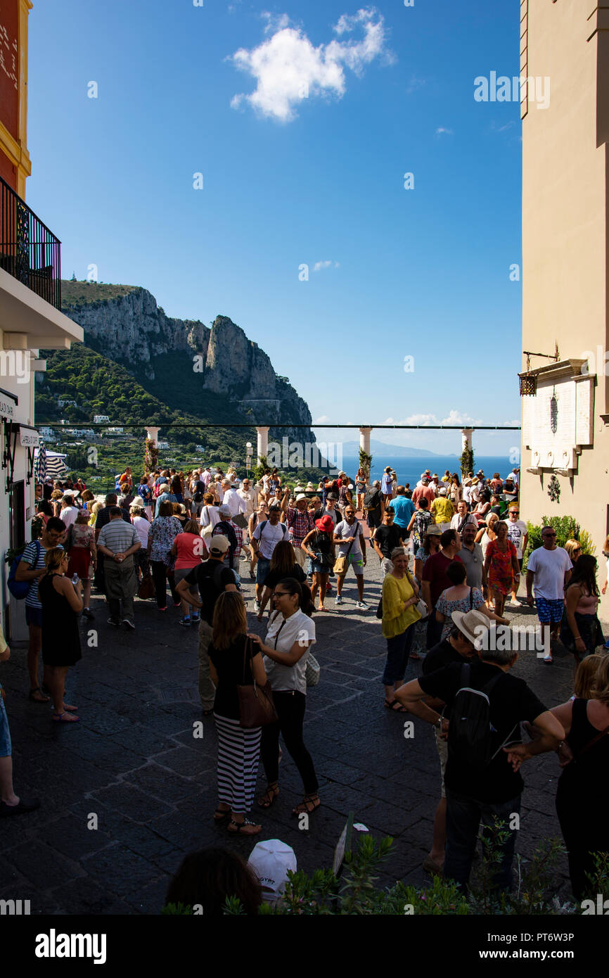 Capri Tourists High Resolution Stock Photography and Images - Alamy