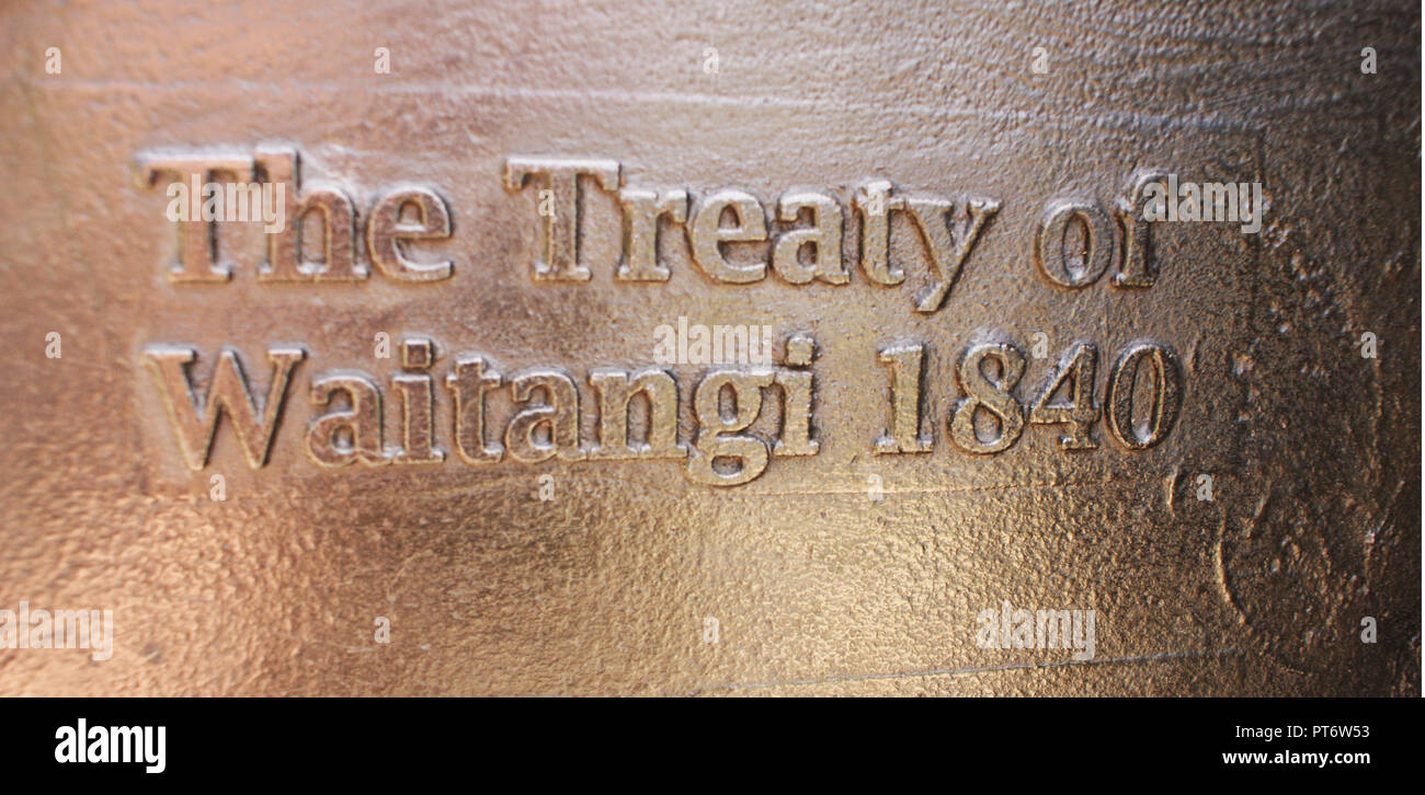 Treaty of waitangi hi-res stock photography and images - Alamy