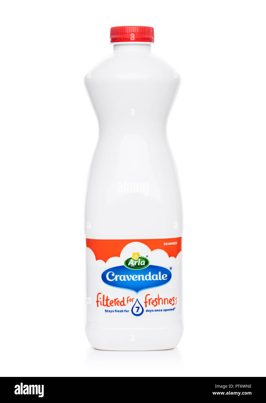 Glass of cravendale milk hi-res stock photography and images - Alamy