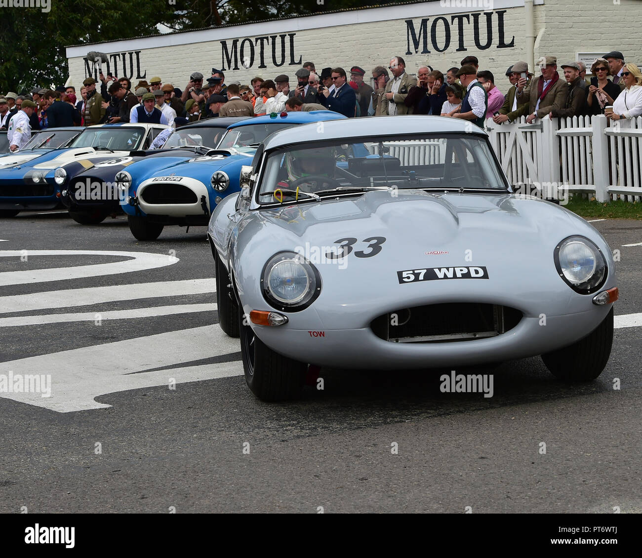 Jon Minshaw, Phil Keen, Jaguar E-Type semi-lightweight, Royal ...