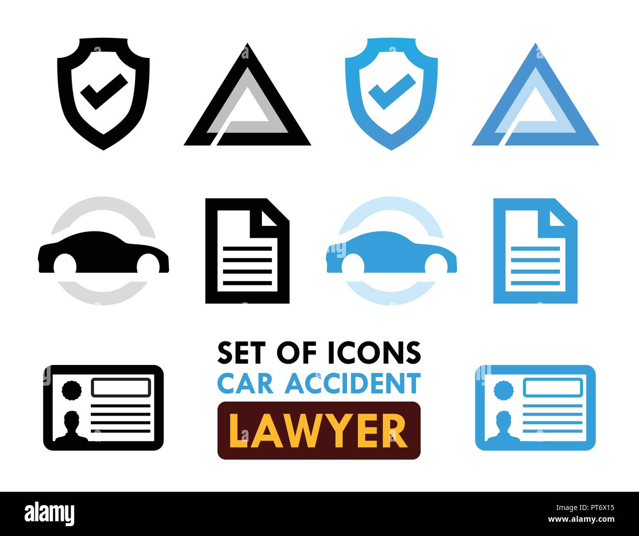 Accident report icons hi-res stock photography and images - Alamy
