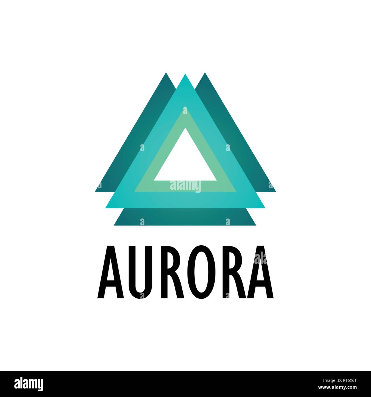 Norway landscape aurora Stock Vector Images - Alamy