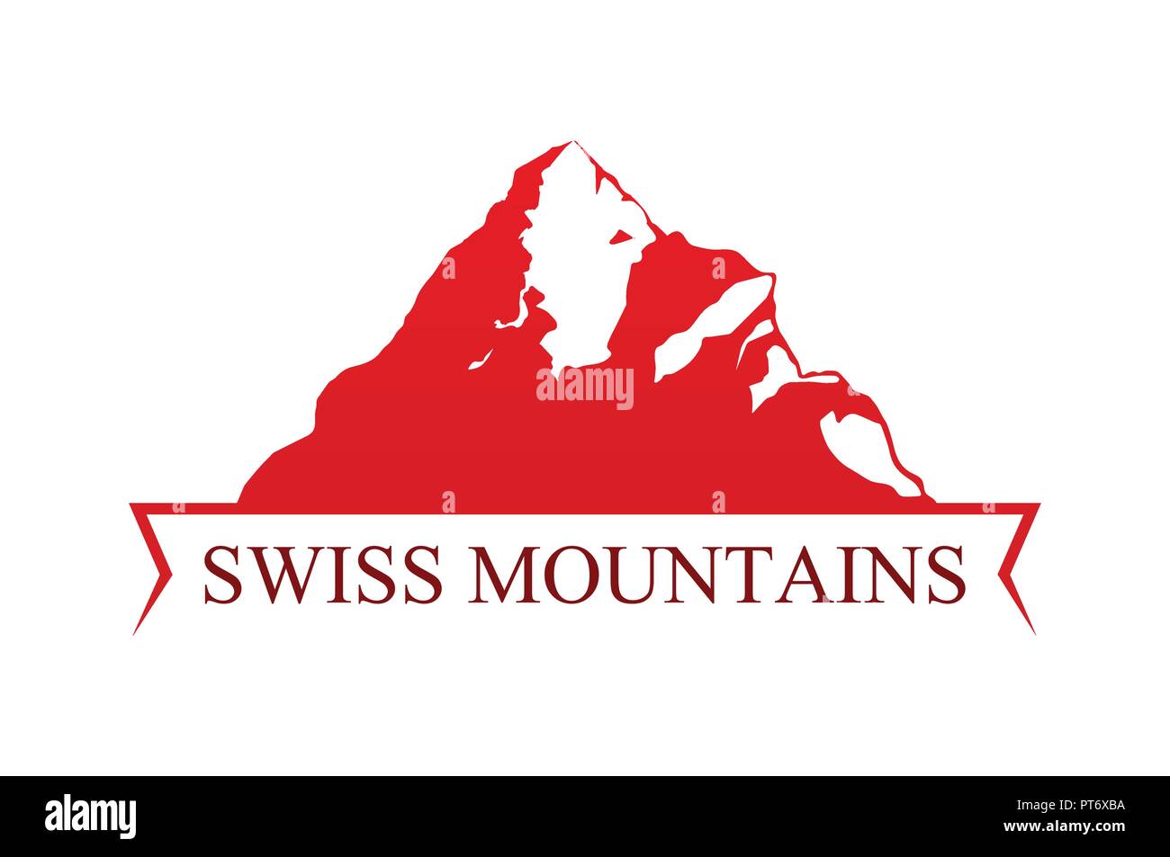 Swiss emblem vector Stock Vector Images - Alamy