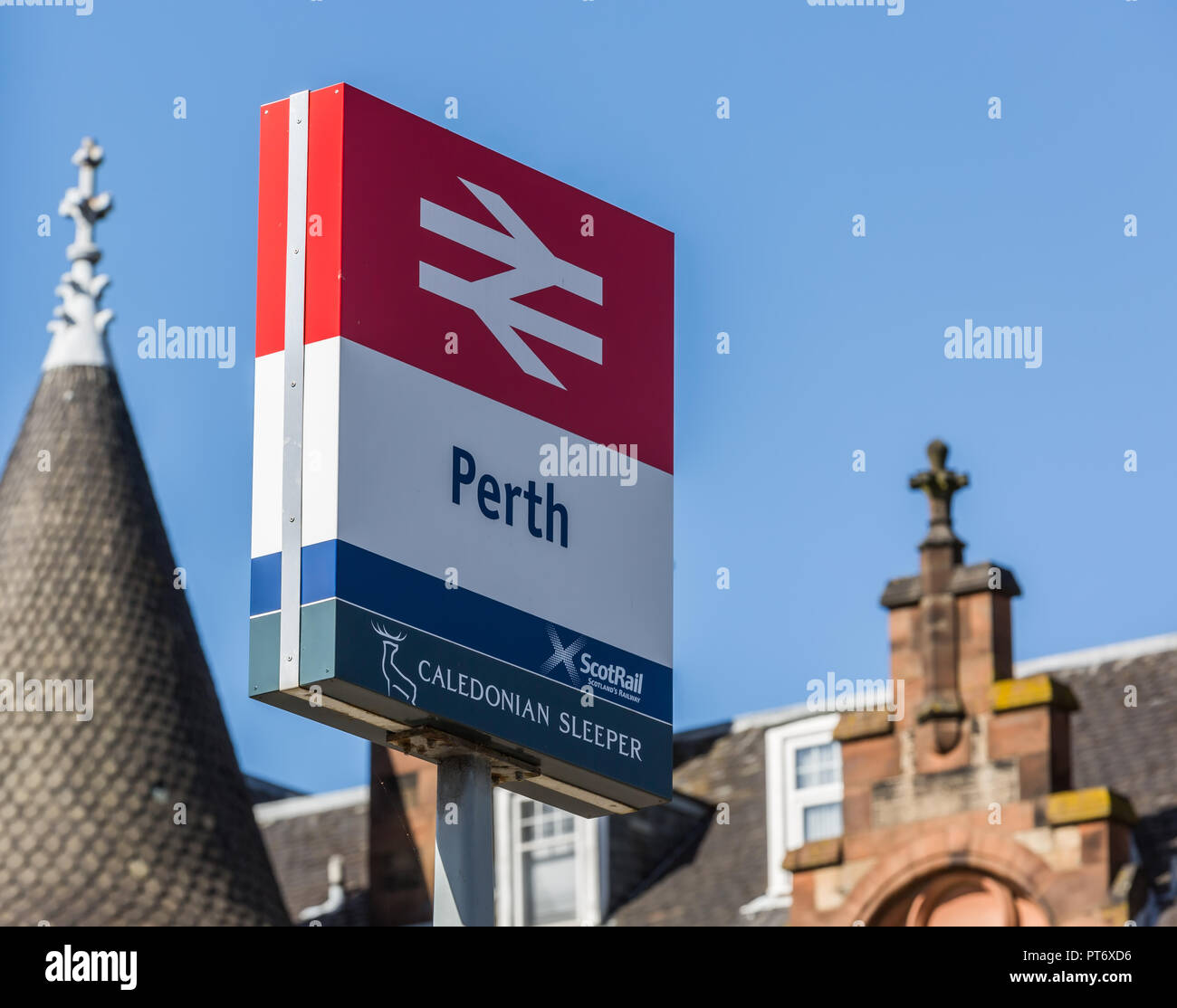 Perth railway station train hi-res stock photography and images - Alamy