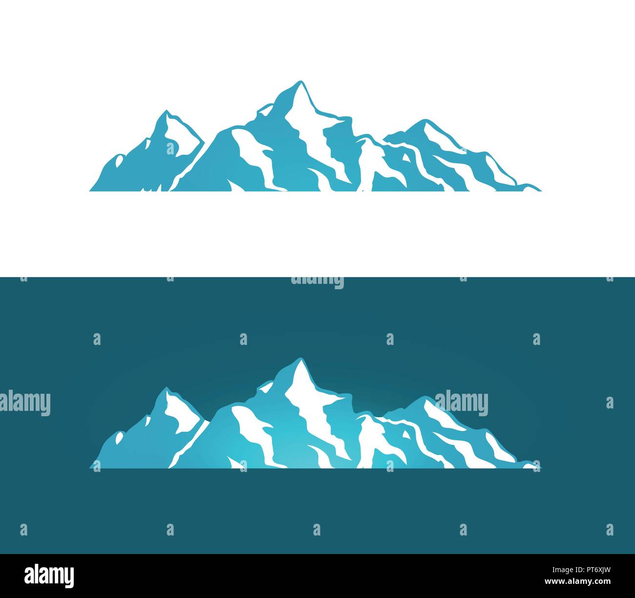 Andes mountain range Stock Vector Images - Alamy