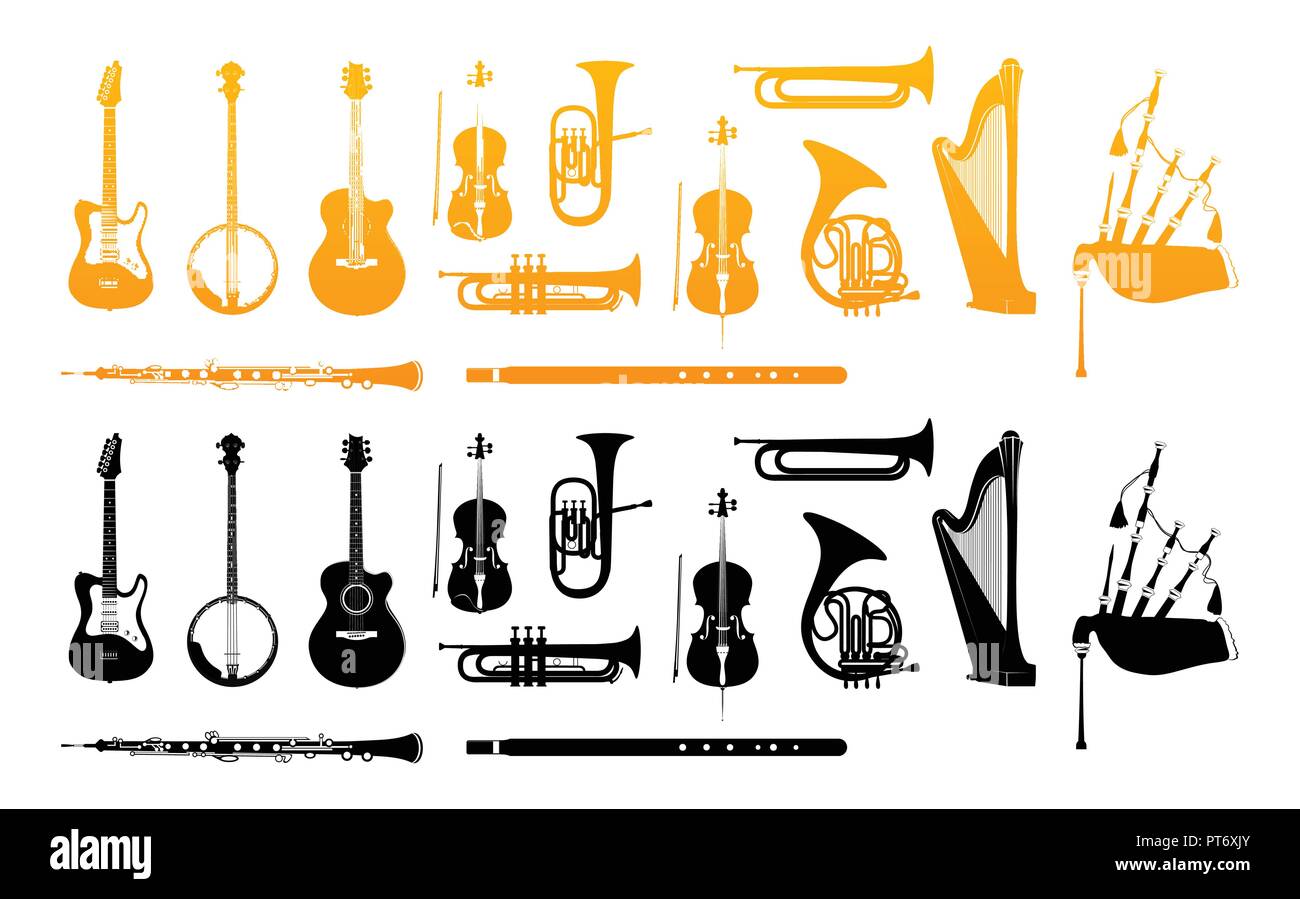 Objects instruments Stock Vector Images - Alamy
