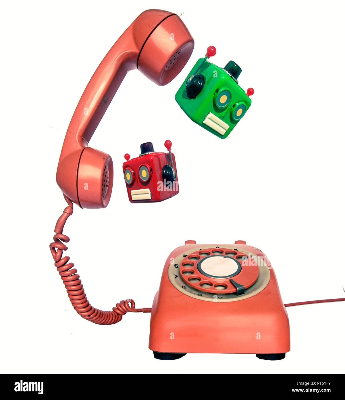 Chat bot technology Cut Out Stock Images & Pictures - Alamy