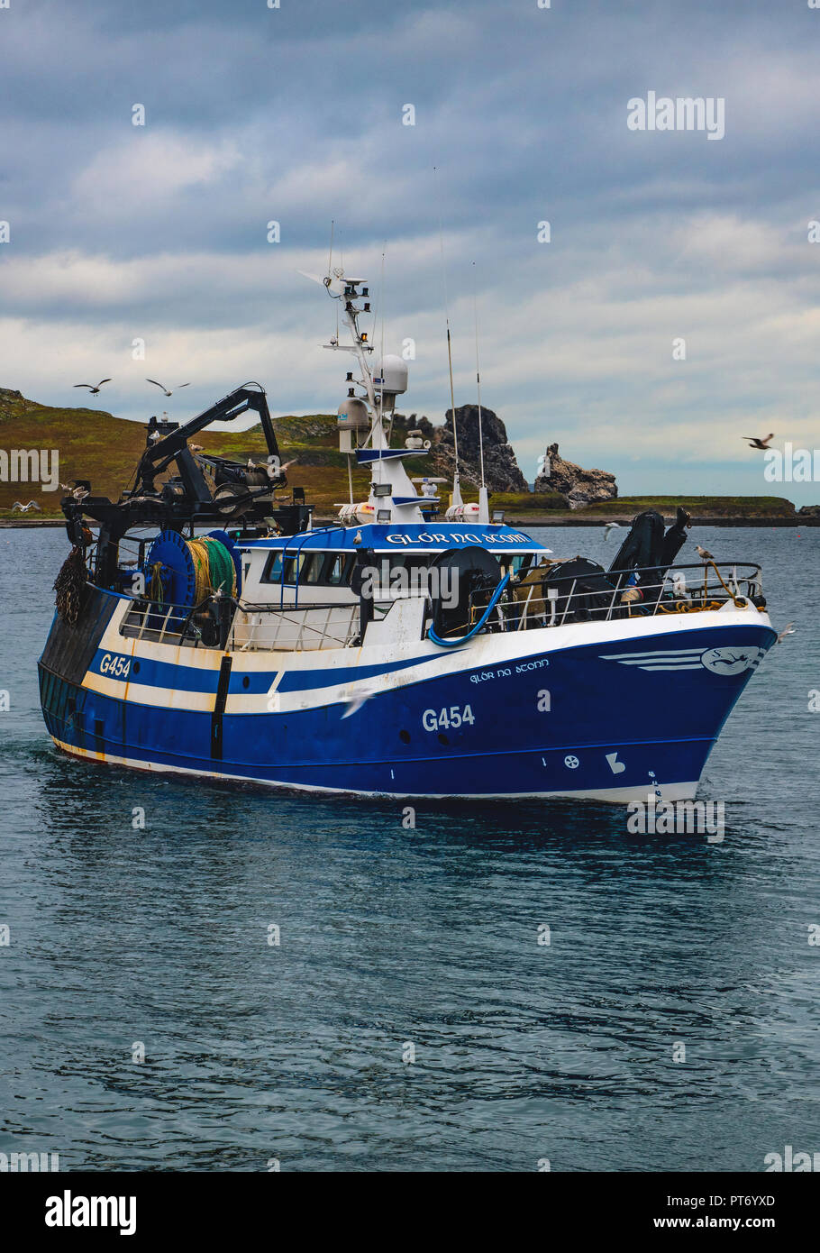 Howth Harbour and Village Stock Photo - Alamy