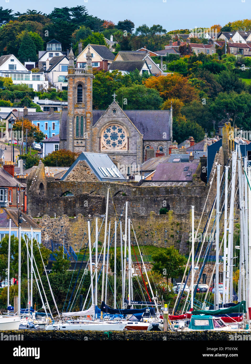Howth Harbour and Village Stock Photo - Alamy