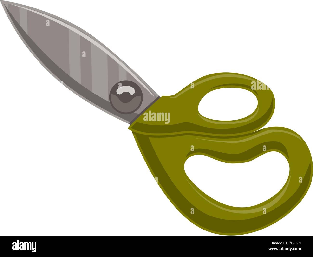 Scissor Template Vector Isolated Color Stock Vector Image & Art - Alamy