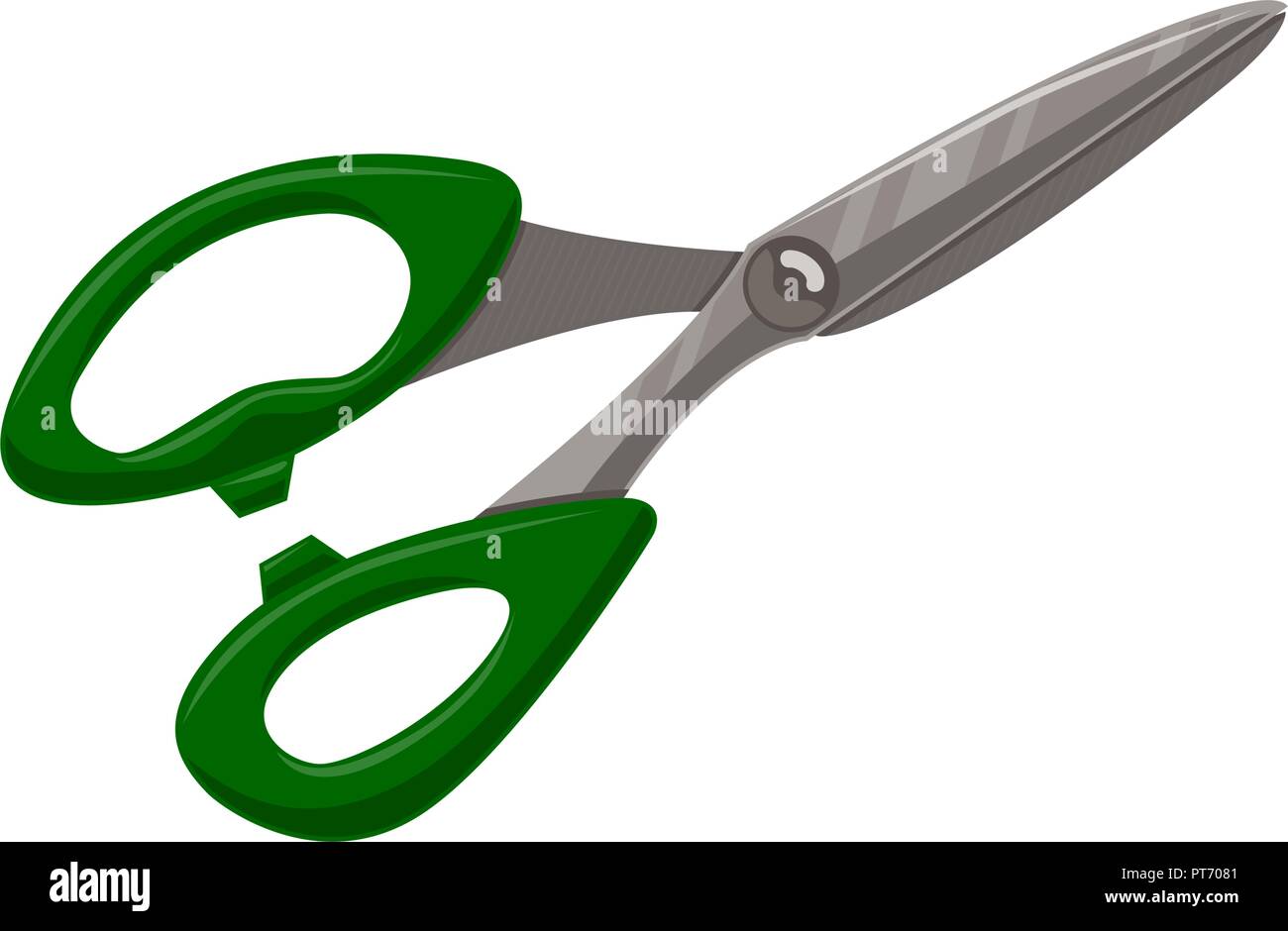 Scissor Template Vector Isolated Color Stock Vector Image & Art - Alamy