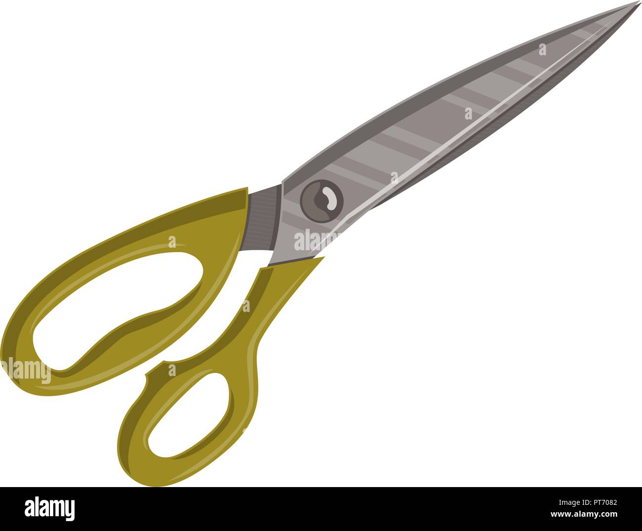 Scissor Template Vector Isolated Color Stock Vector Image & Art - Alamy