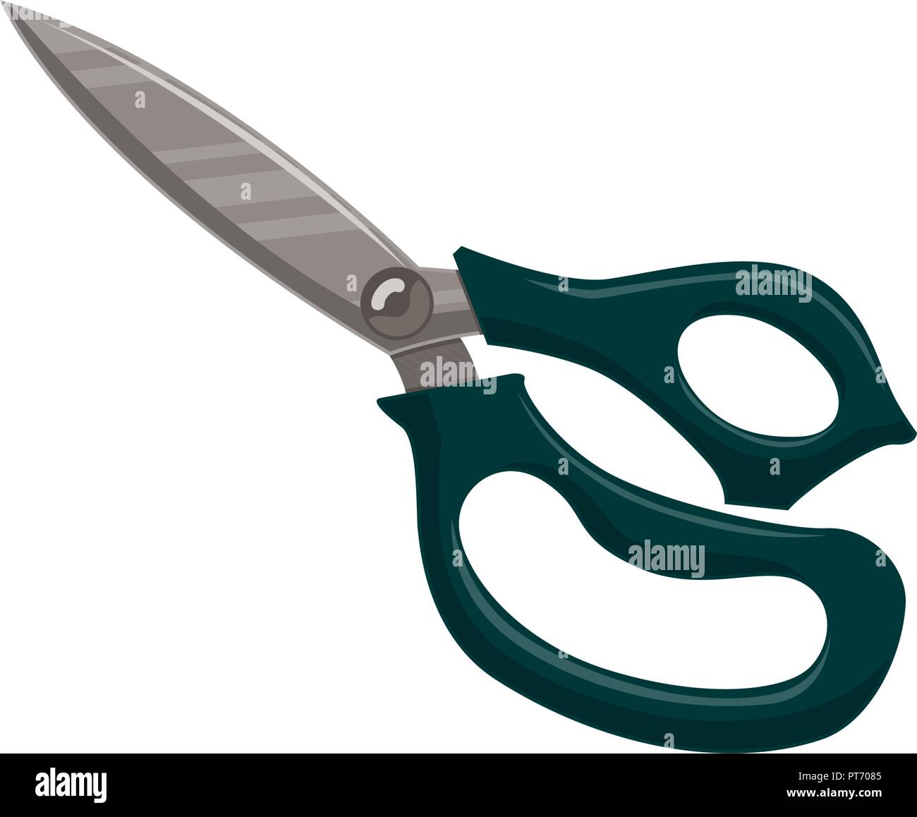 Scissor Template Vector Isolated Color Stock Vector Image & Art - Alamy