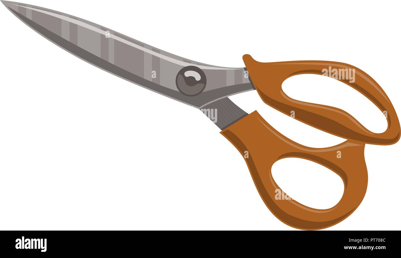 Scissor Template Vector Isolated Color Stock Vector Image & Art - Alamy