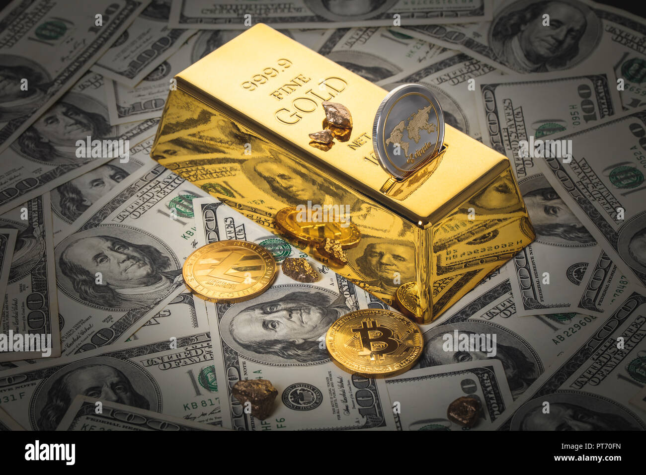 Cryptocurrency treasure hi-res stock photography and images - Alamy