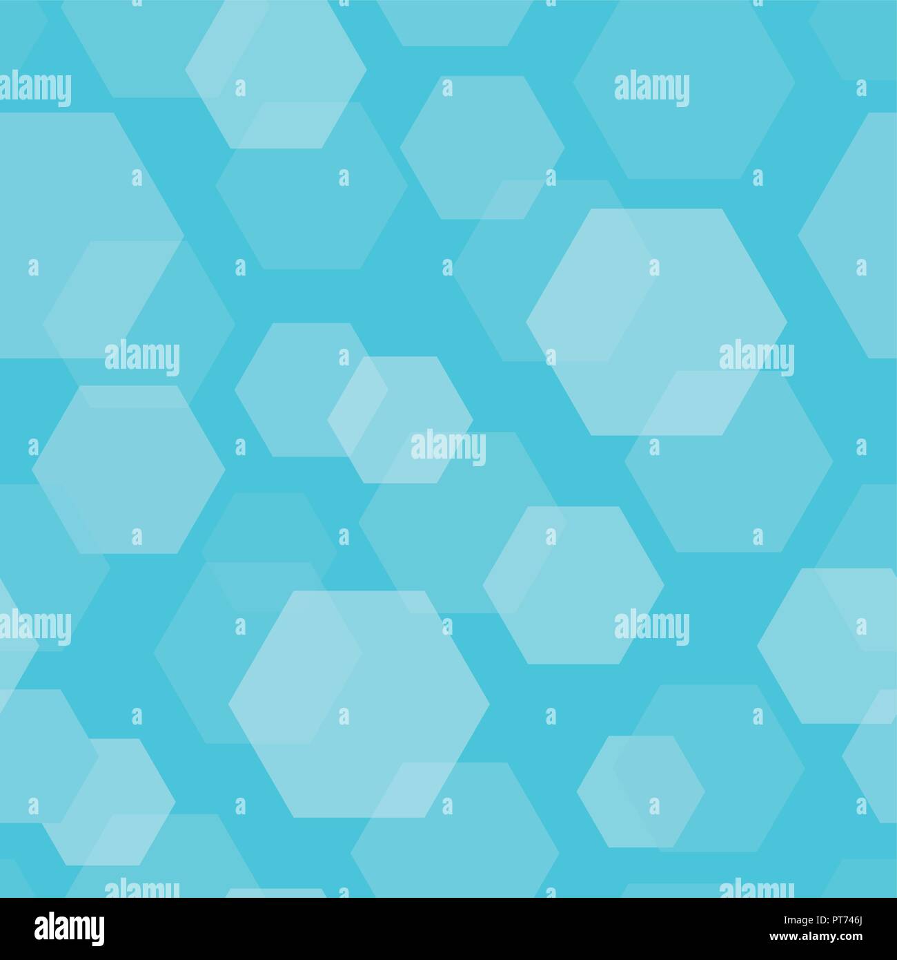 Blue vector background hexagon Stock Vector Images - Alamy