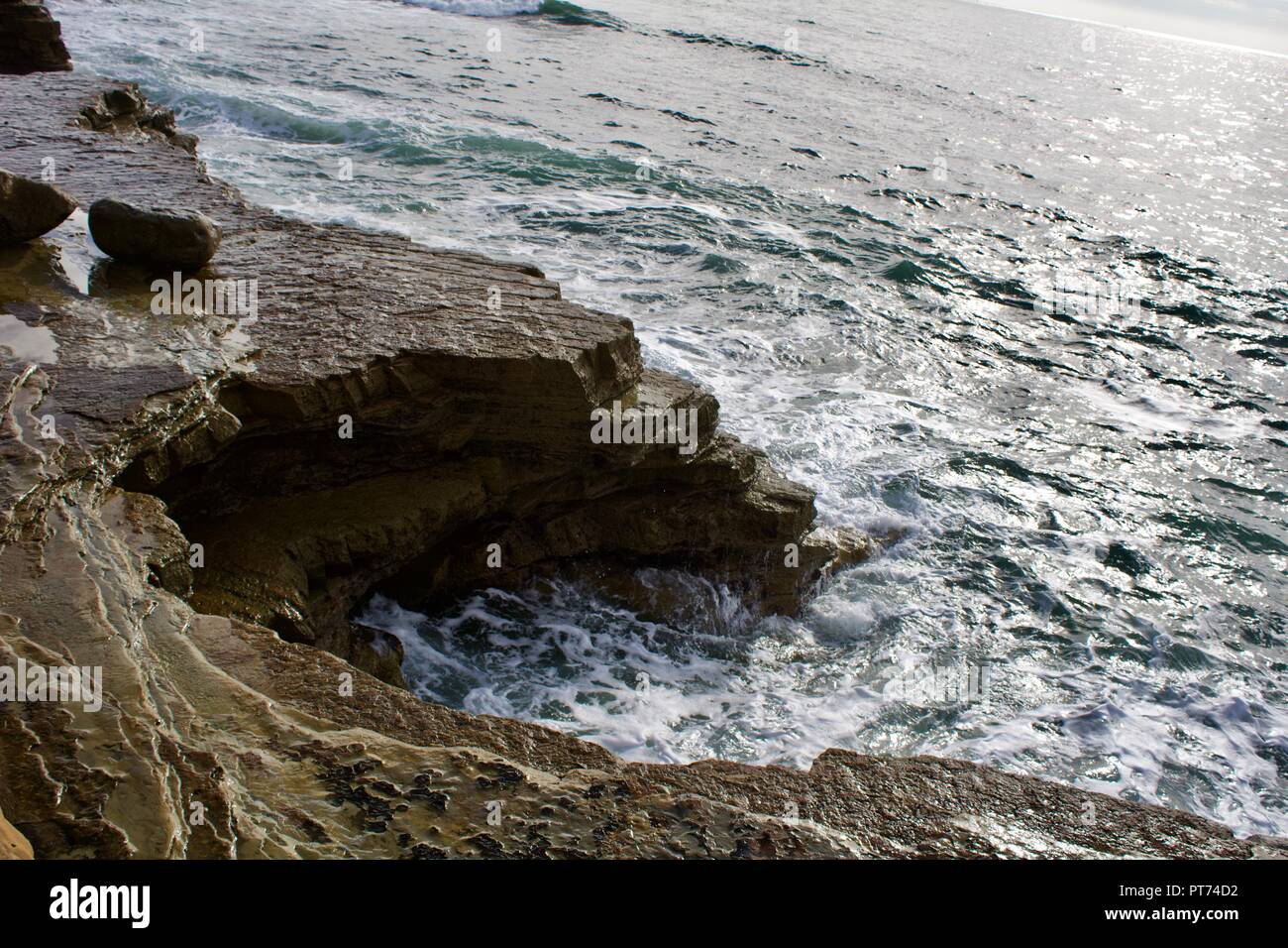 Tide Pools in Point Loma Stock Photo - Alamy