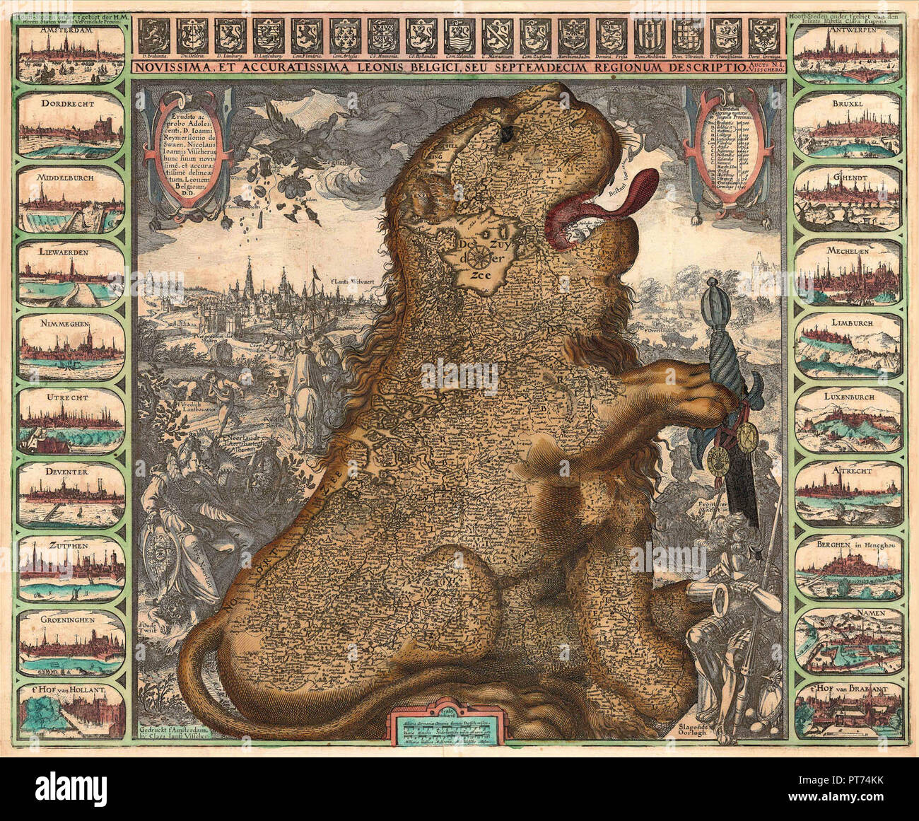 The Latest and Most Accurate Description of the Lion of Belgium Stock ...