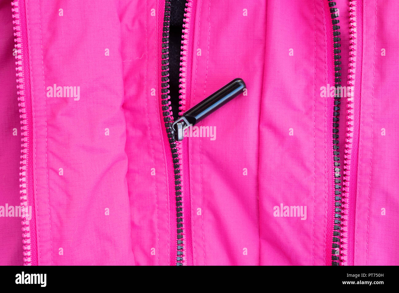 zipper wind jacket background Stock Photo - Alamy
