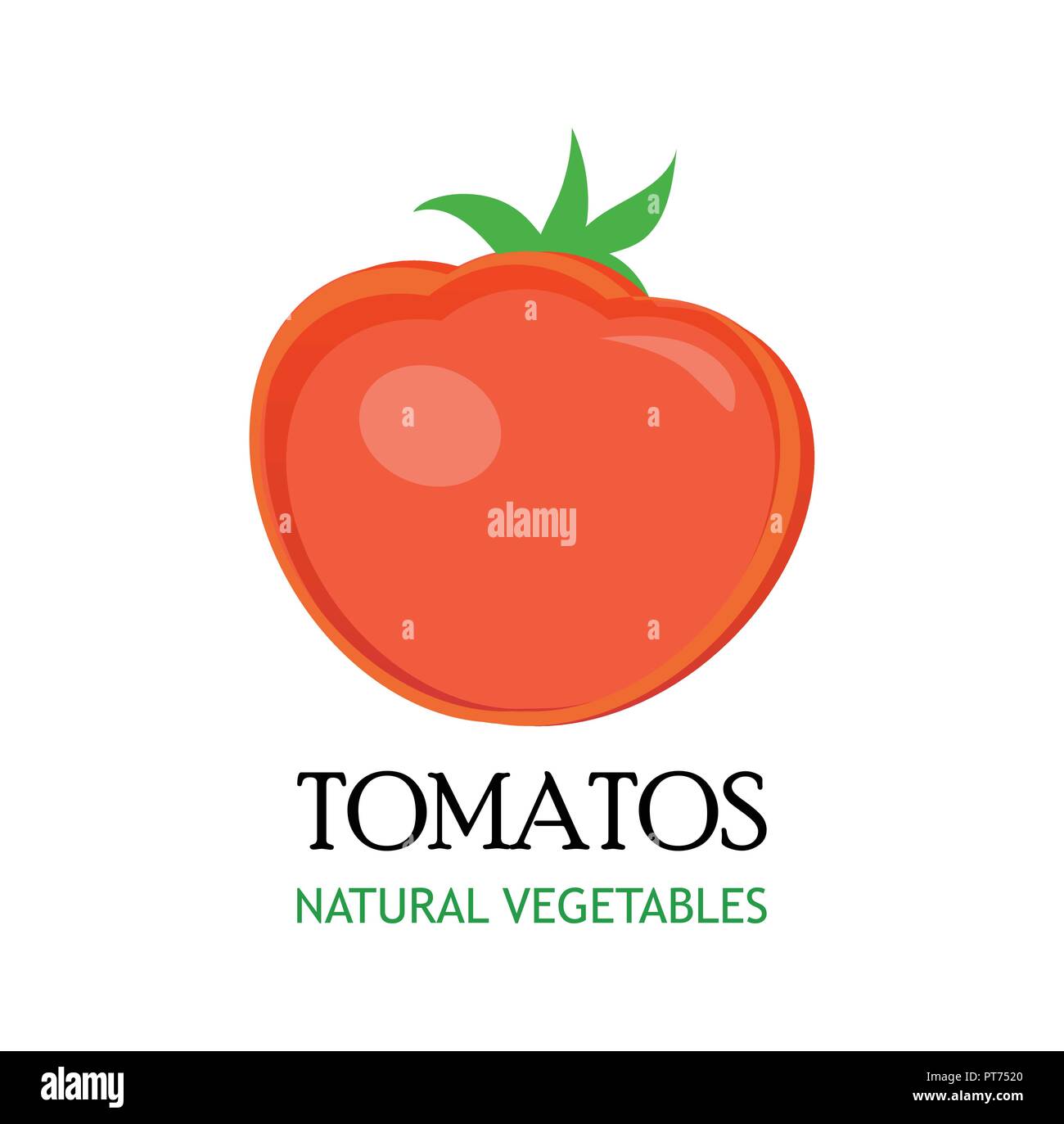 Vegetables logo Cut Out Stock Images & Pictures - Alamy