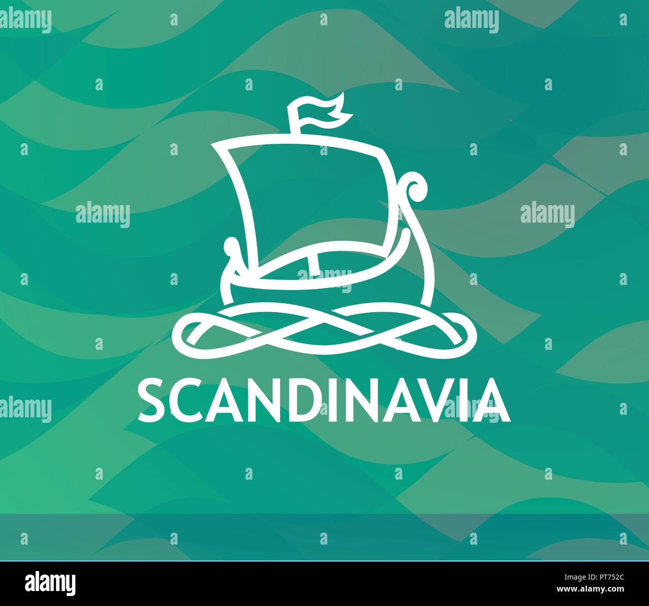 Symbol of Scandinavia Stock Vector Image & Art - Alamy