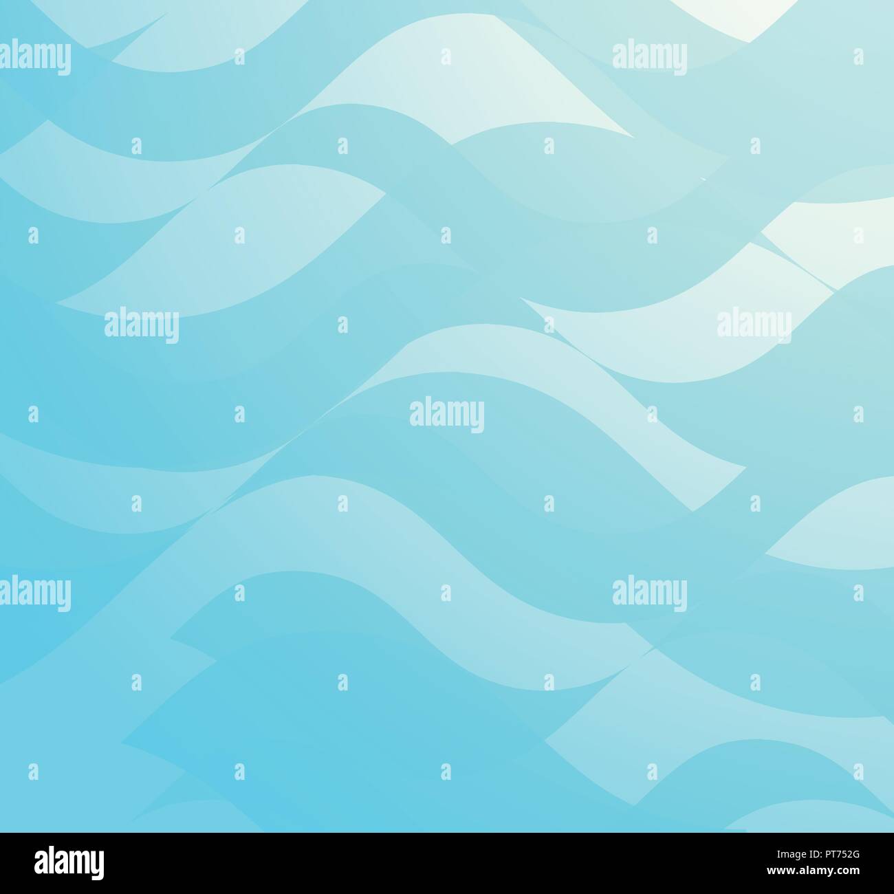 Turquoise wave background Stock Vector Images - Alamy