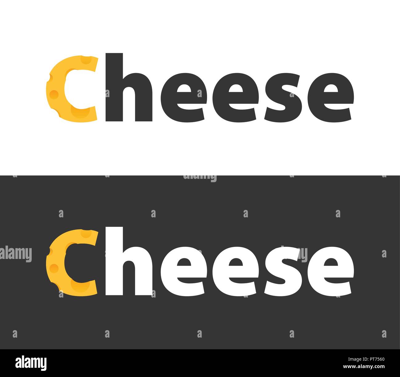 Set of Logos with Cheese Stock Vector Image & Art - Alamy