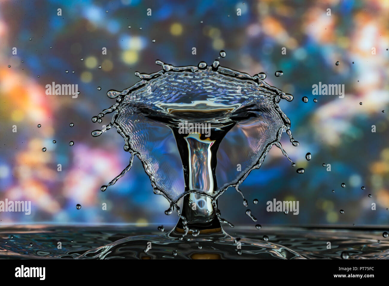 splash drop art water drops Stock Photo - Alamy