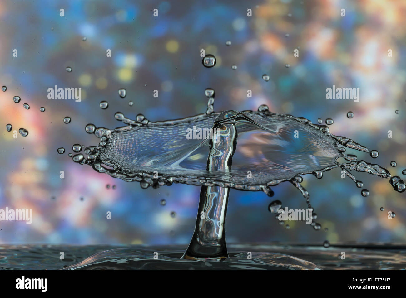 splash drop art water drops Stock Photo - Alamy