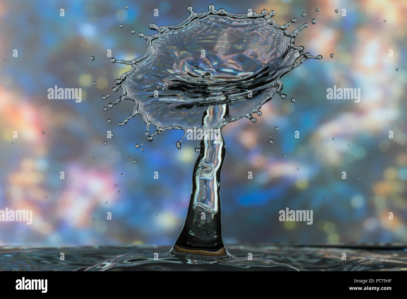 splash drop art water drops Stock Photo - Alamy