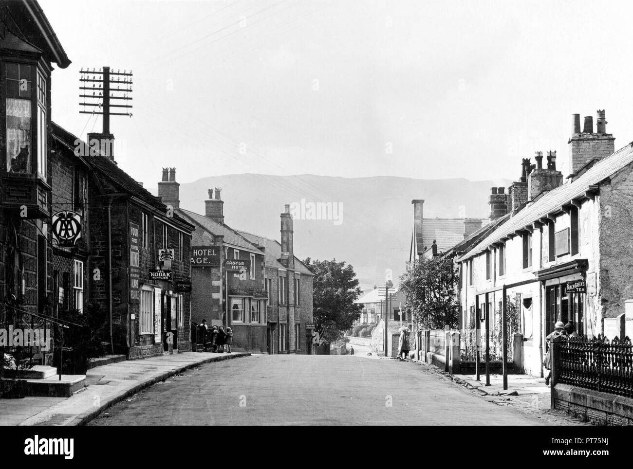 Old castleton hi-res stock photography and images - Alamy