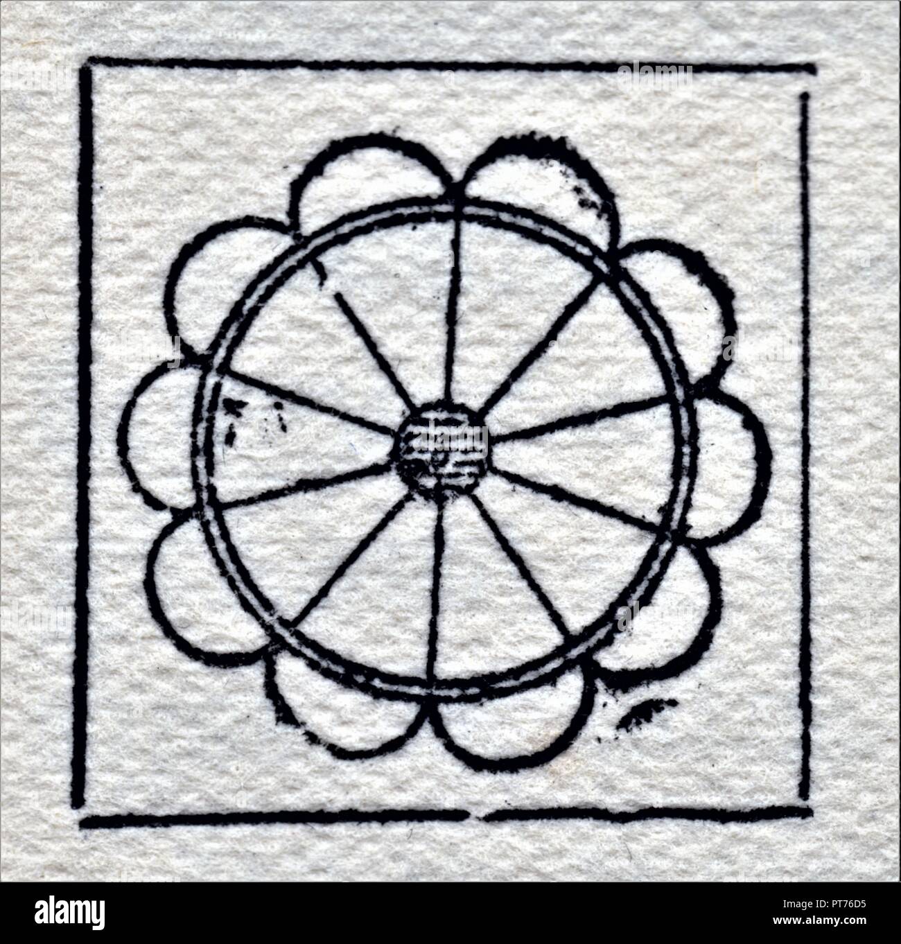 Rosace hi-res stock photography and images - Alamy