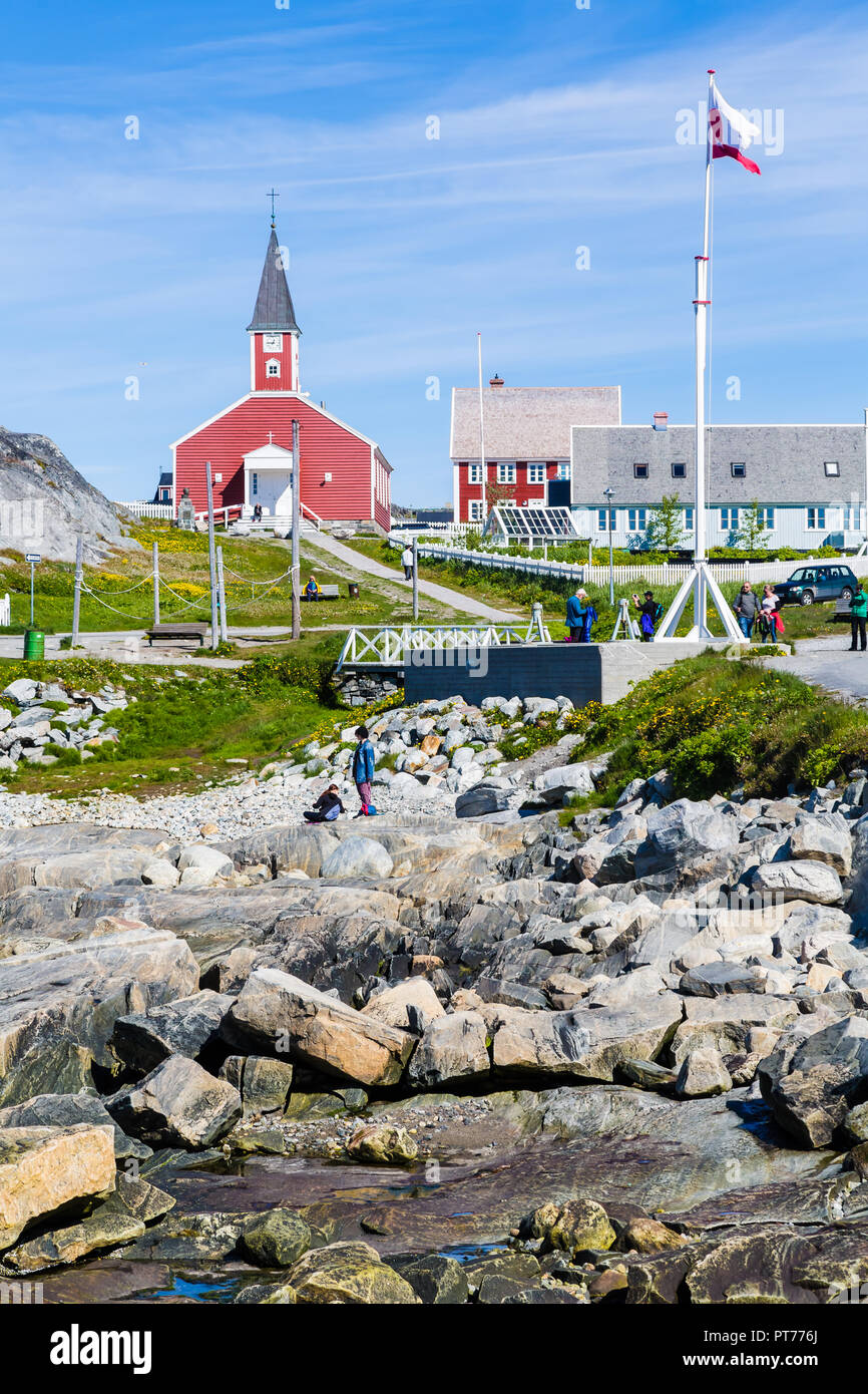 Nuuk greenland flags hi-res stock photography and images - Alamy
