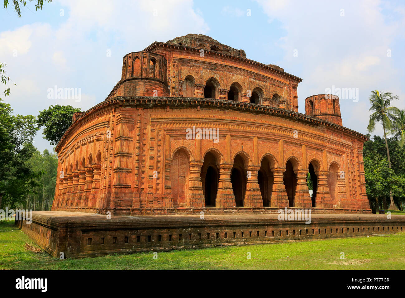 The Hatikumrul Navaratna Temple is located at the Navaratna village of Hatikumrul Union of ...