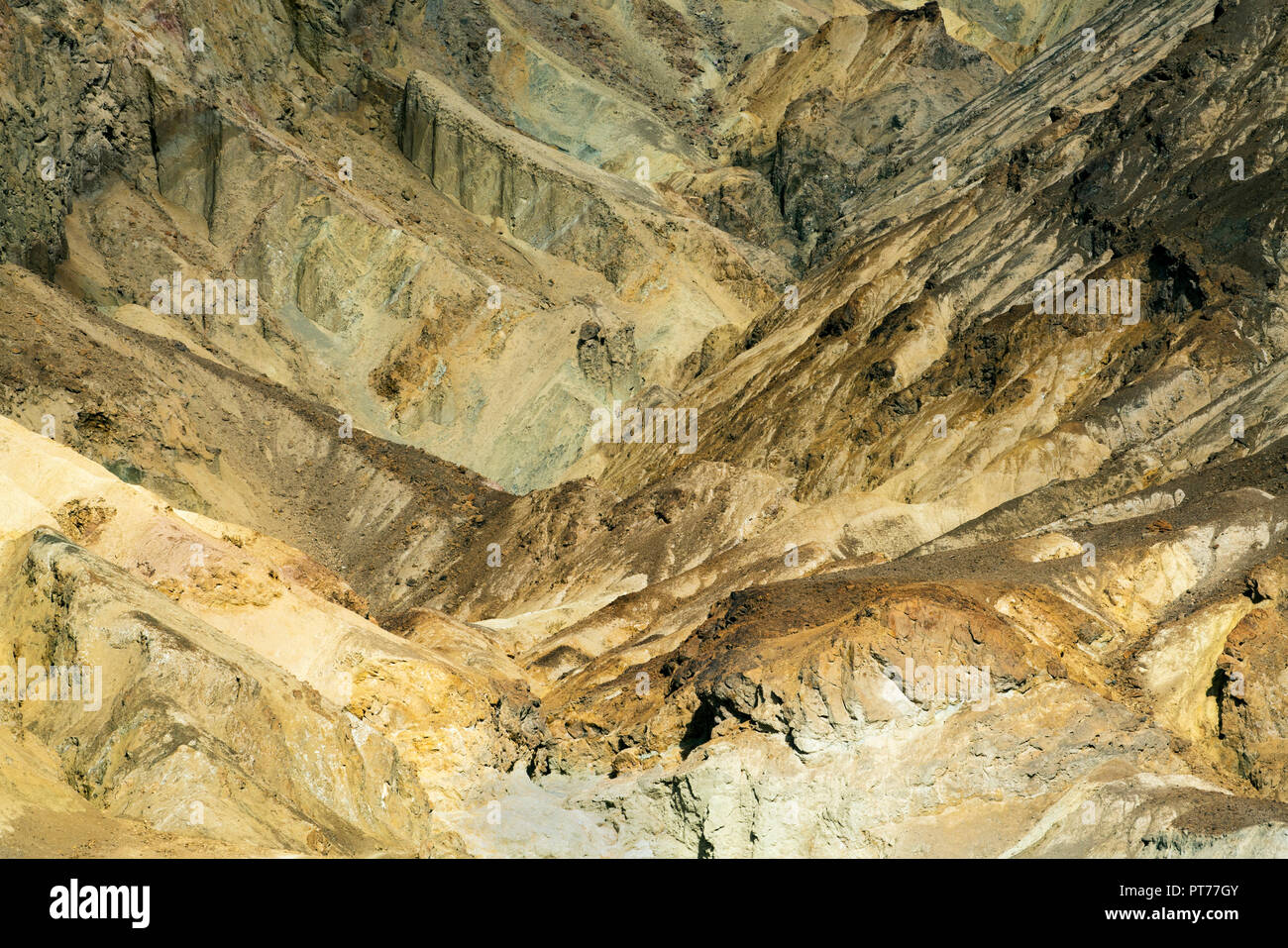 The geology of Death Valley National Park, California Stock Photo - Alamy