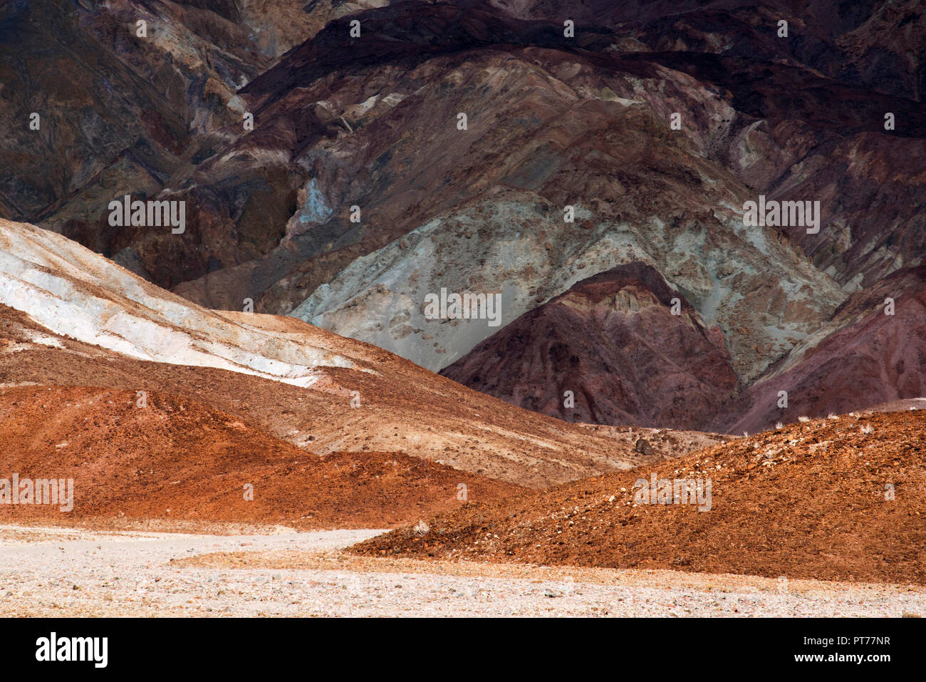 The geology of Death Valley National Park, California Stock Photo - Alamy