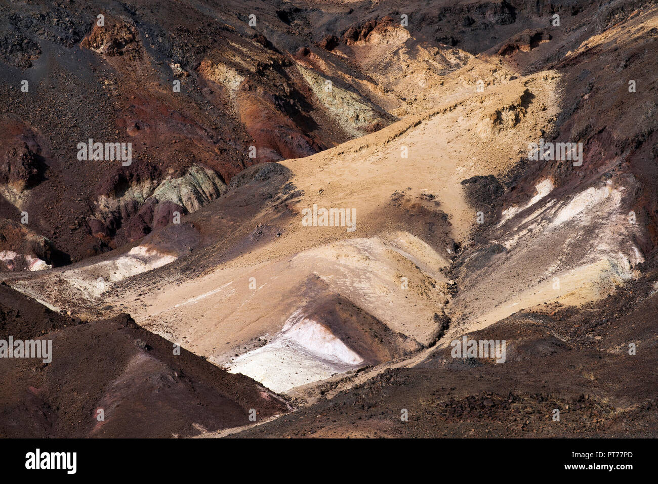 The geology of Death Valley National Park, California Stock Photo - Alamy