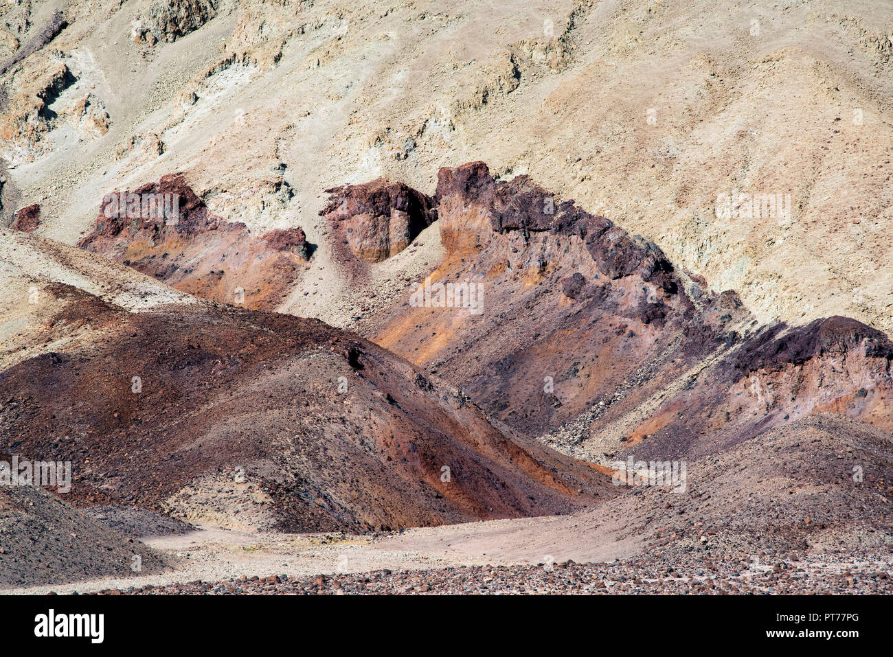 The geology of Death Valley National Park, California Stock Photo - Alamy